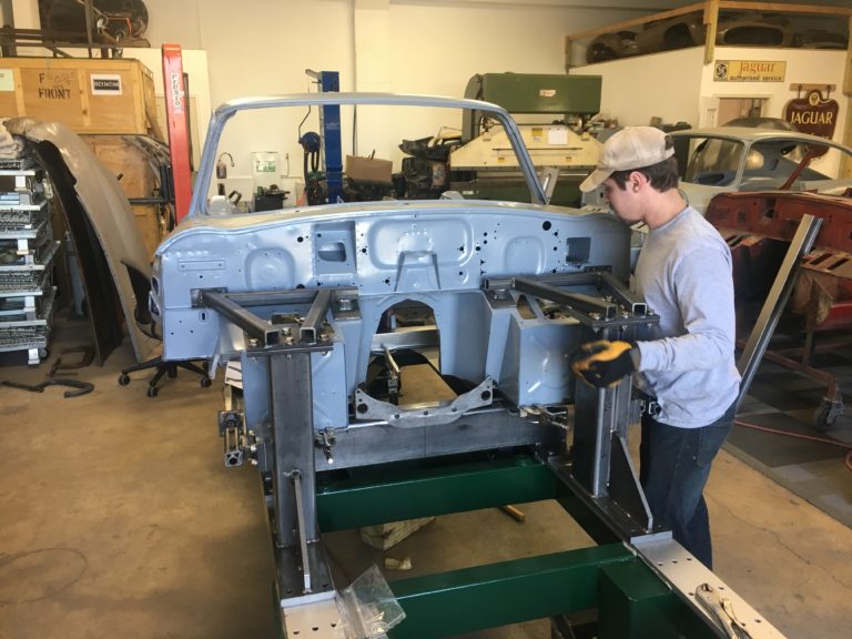 Monocoque Metalworks E-Type Chassis Table & Jigs | Monocoque Metalworks